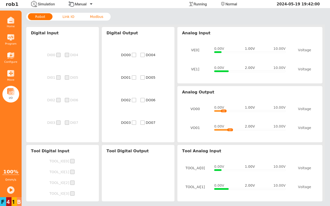 7. I/O · ARCS User Manual